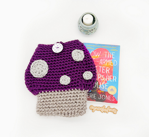 Ravelry: Toadstool Tales Book Sleeve pattern by Lisa M Fox