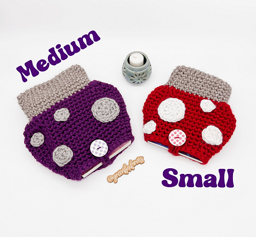 Ravelry: Toadstool Tales Book Sleeve pattern by Lisa M Fox