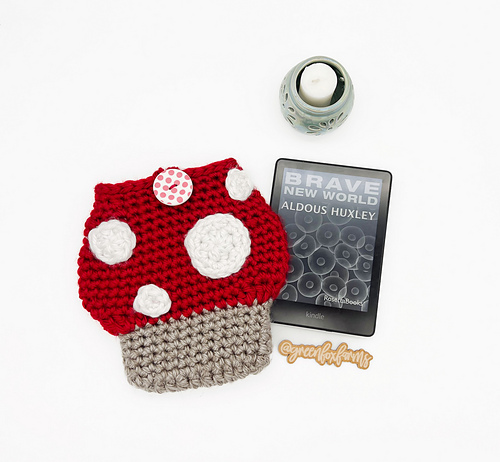 Ravelry: Toadstool Tales Book Sleeve pattern by Lisa M Fox