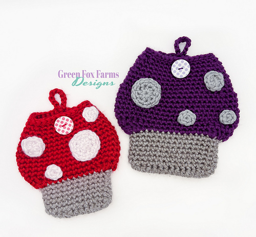 Ravelry: Toadstool Tales Book Sleeve pattern by Lisa M Fox