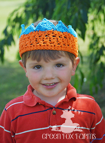 Ravelry: Dinosaur Crown pattern by Lisa M Fox