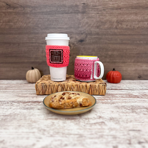 Ravelry: Hopscotch Coffee Cup Cozy pattern by Lisa M Fox