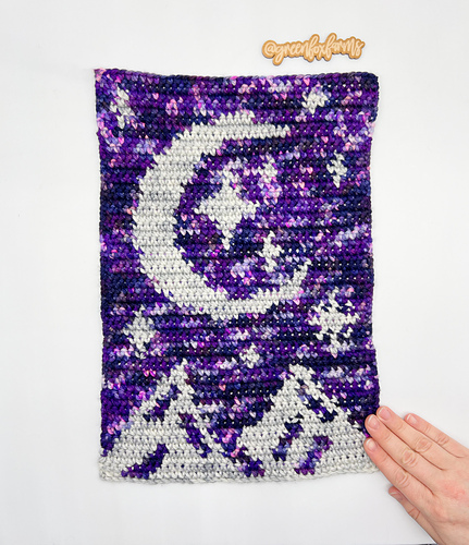 Ravelry: Moonrise Mountain Tapestry pattern by Lisa M Fox