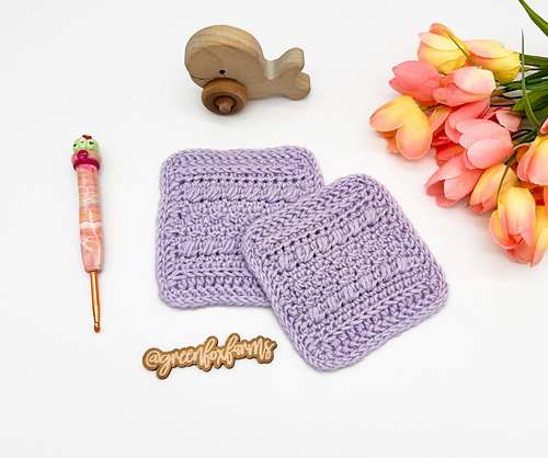 Ravelry: Labyrinth Lullaby Bonding Squares pattern by Lisa M Fox