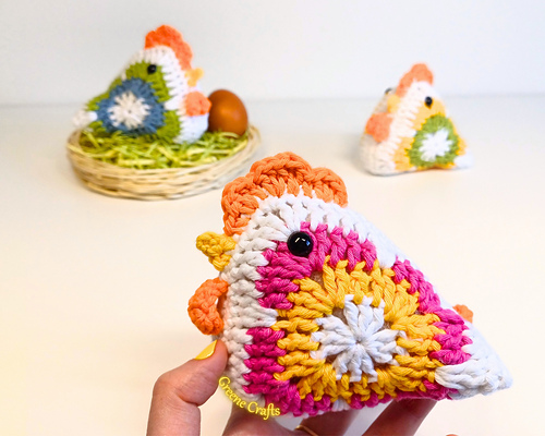 Ravelry: Granny Square Chicken pattern by Susanne Grünes