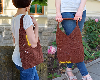 Ravelry: Everyday Hexagon Bag pattern by Susanne Grünes