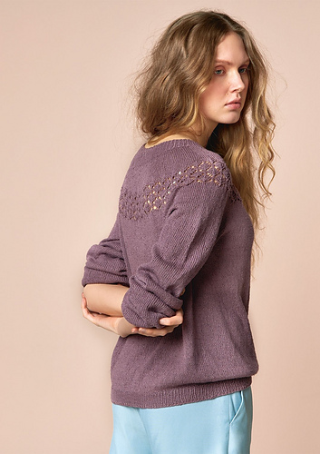 Ravelry: 2104-10 Peony Sweater pattern by Olaug Beate Bjelland