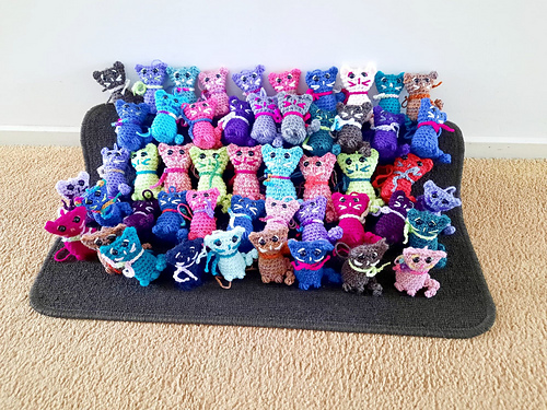 Ravelry: All in One KITTY CAT pattern by Criss Wall