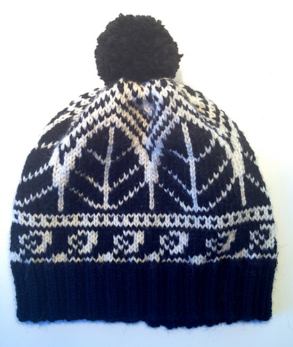 Ravelry: Autumn Leaves Cap pattern by Amy Gunderson