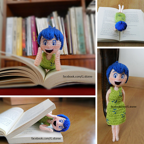 Ravelry: Joy inside out amigurumi doll pattern by Gstore
