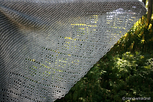 Ravelry: Diamonds Faroese Shawl pattern by Gudrun Maria