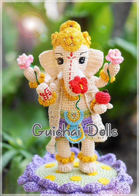 Ravelry: Lord Ganesha pattern by Guichai Dolls