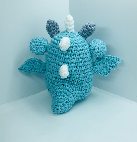 Ravelry: Chibi Dragon with Wings pattern by Rebecca T. X.