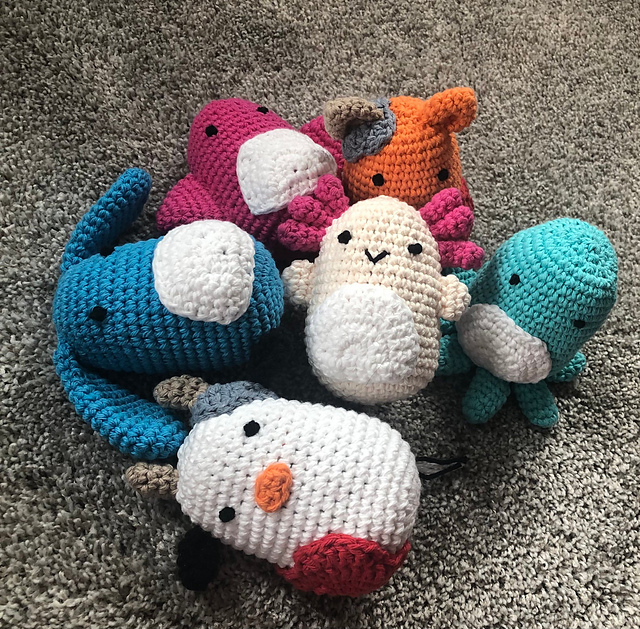 Ravelry: Squishmallow pattern by Rebecca T. X.