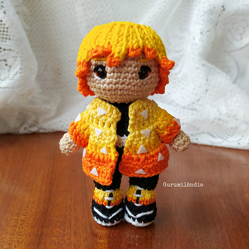 Ravelry: Zenitsu Agatsuma pattern by Nathally Belmont