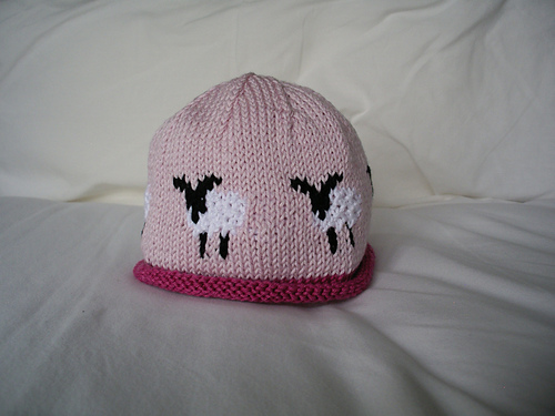 Ravelry: Sheep Beanie Hat pattern by Gwennol Designs