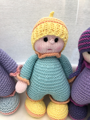 Ravelry: My First Cuddly Doll pattern by Pat Alinejad