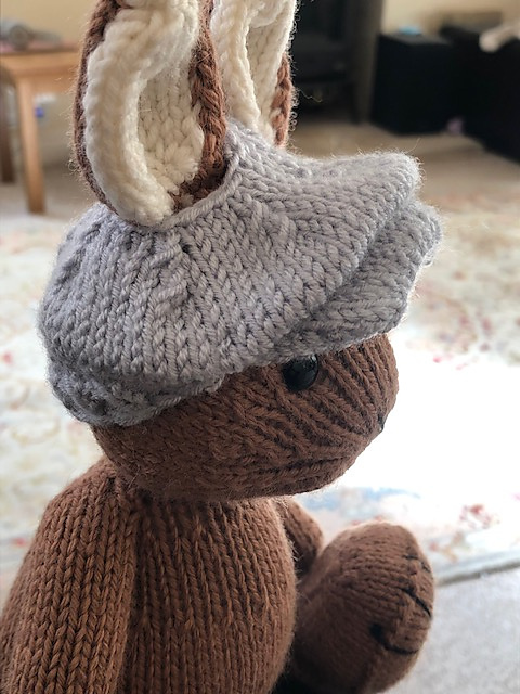 Ravelry: Flat Cap for Elderberry, Borage Bunnies pattern by Pat Alinejad