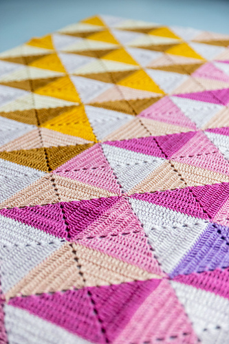 Ravelry: Origami Blanket pattern by Kirsten Ballering