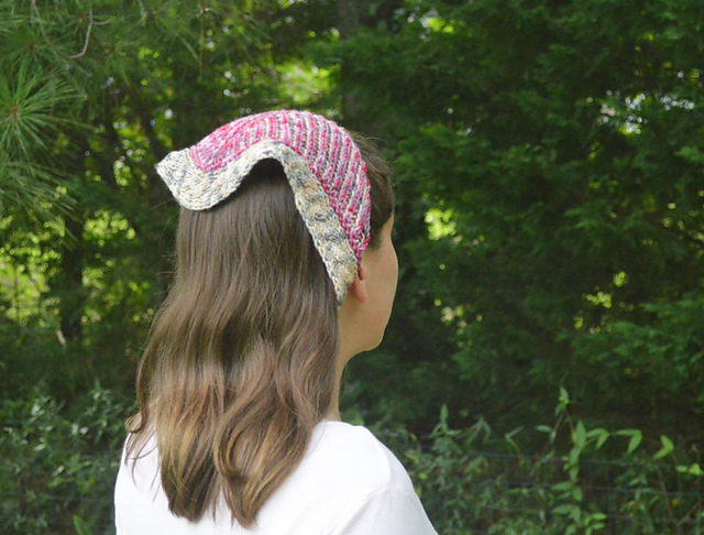Ravelry: Brioche Hair Kerchief pattern by Haleigh Overseth