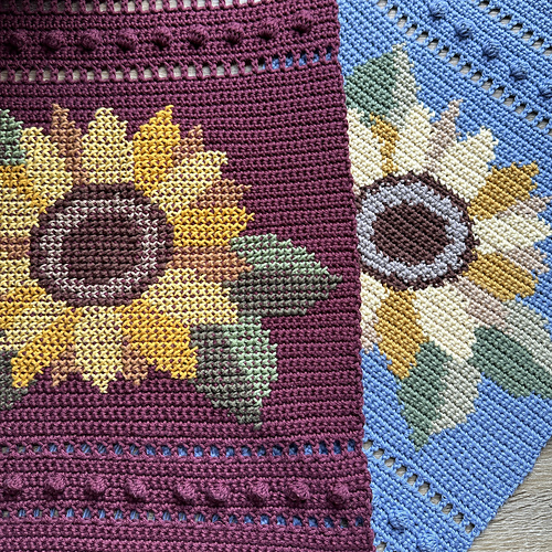 Ravelry: Sunflower Wall Hanging pattern by Haley Herman