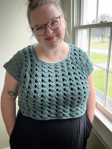 Ravelry: Hourglass Crochet Top pattern by Ana-Maria