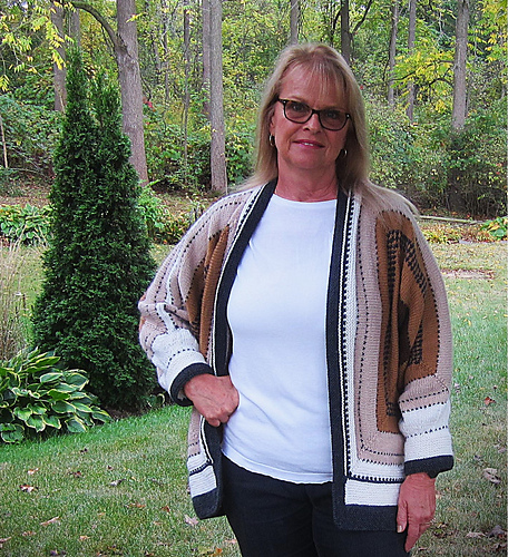 Ravelry: Maya Hexagon Cardigan pattern by Arunima Goel