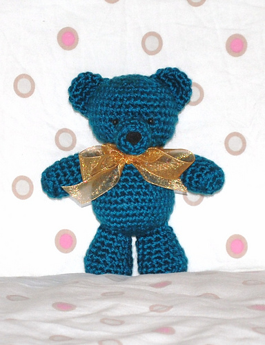 Ravelry: Basic Teddy Bear pattern by Justine Dalipe