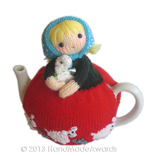 Ravelry: Mary had a little lamb tea cosy pattern by Loly Fuertes