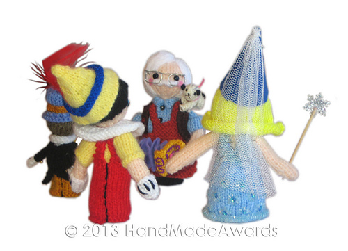 Ravelry: Pinocchio Finger Puppets pattern by Loly Fuertes