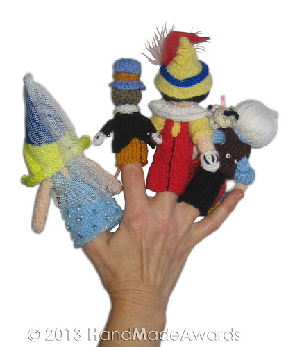 Ravelry: Pinocchio Finger Puppets pattern by Loly Fuertes