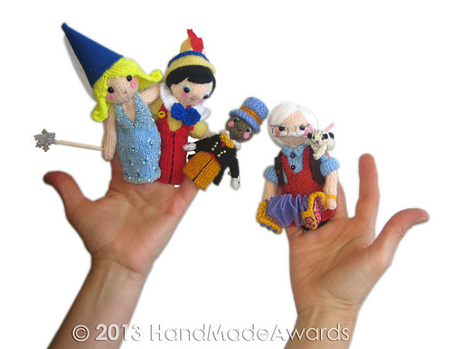 Ravelry: Pinocchio Finger Puppets pattern by Loly Fuertes