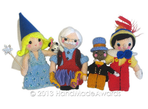 Ravelry: Pinocchio Finger Puppets pattern by Loly Fuertes