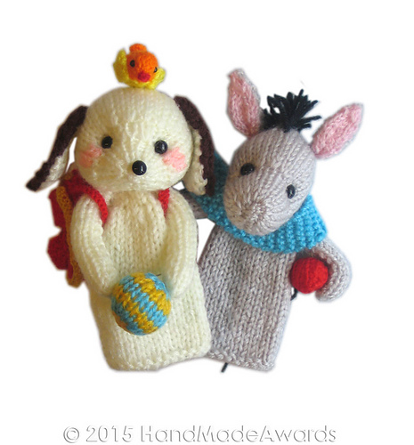 Ravelry: Family Donkey Finger puppets pattern by Loly Fuertes