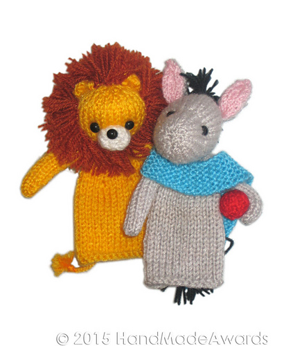 Ravelry: Family Donkey Finger puppets pattern by Loly Fuertes
