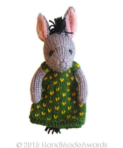 Ravelry: Family Donkey Finger puppets pattern by Loly Fuertes