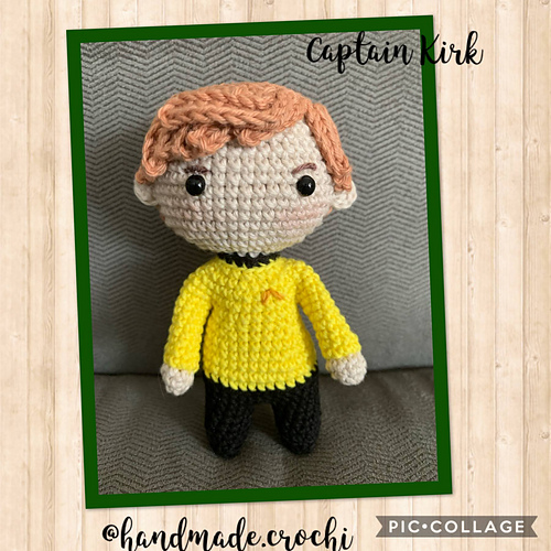 Ravelry: Captain Kirk pattern by Mandy Lam