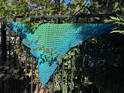 Ravelry: Land and Sea Shawl pattern by Elisa DeSena
