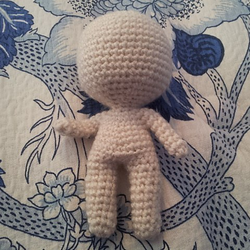 Ravelry: 6" Chibi Doll Base, Boy or Girl Child Body Figure pattern by ...