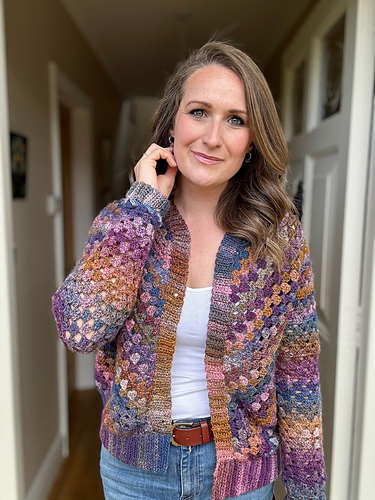 Ravelry: Franny Granny Adult Cardigan pattern by Hannah Cross