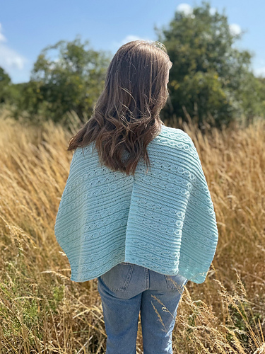 Ravelry: Deidra Poncho pattern by Hannah Cross
