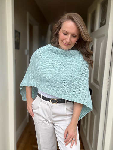 Ravelry: Deidra Poncho pattern by Hannah Cross