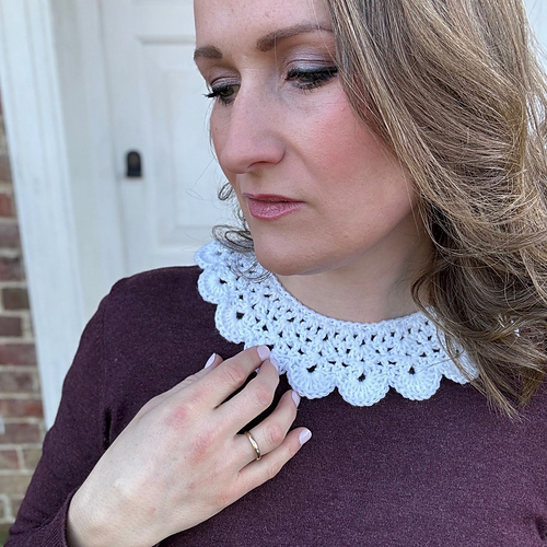 Ravelry: Poppy Lace Collar pattern by Hannah Cross