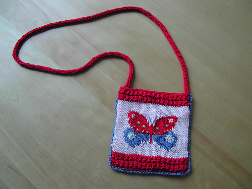 Ravelry: Butterfly Bag pattern by Lucinda Guy
