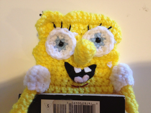 Ravelry: Spongebob Bookmark and Sock Buddy pattern by Alisa's Designs