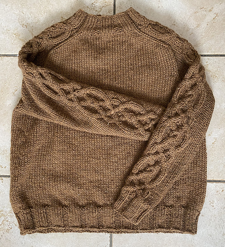 Ravelry: Celtic Knot Sweater pattern by Heleen's Knithouse