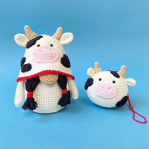 Ravelry: Cow gnome pattern by Kate Negovorina
