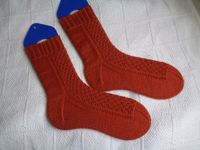 Ravelry: The Bramble Socks pattern by Haxann Evers