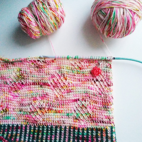 Ravelry: Diamond River Beanie pattern by Hayley Joanne Robinson