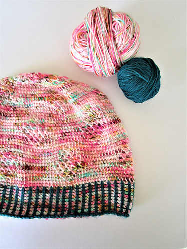 Ravelry: Diamond River Beanie pattern by Hayley Joanne Robinson